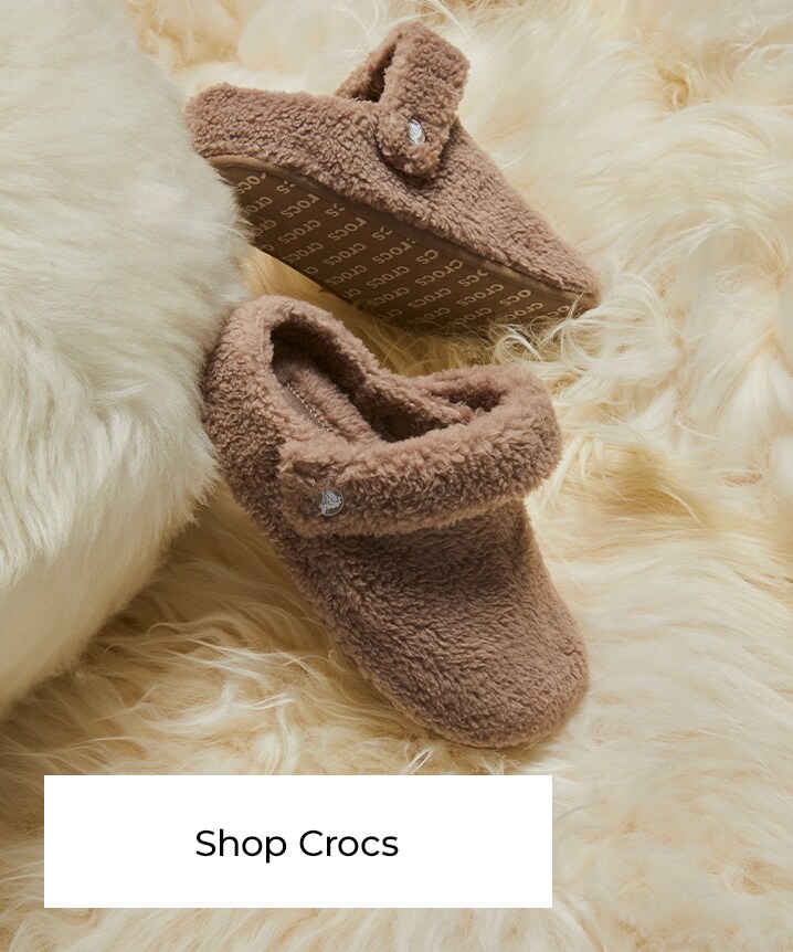 Crocs | Classic Croc Clogs | Fluffy Crocs | Footasylum
