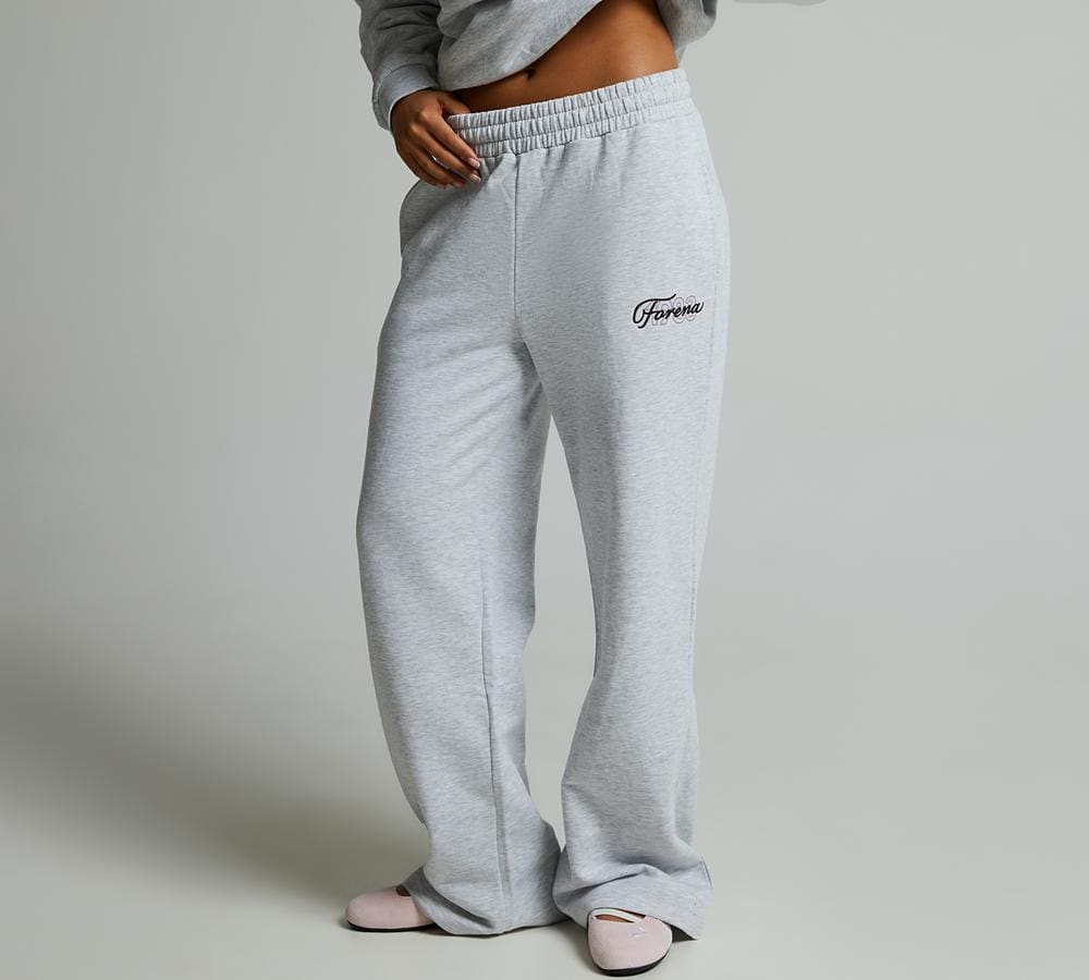 Forena X Ami Charlize Womens Maeve Straight Leg Jogger - Grey - Size M ...