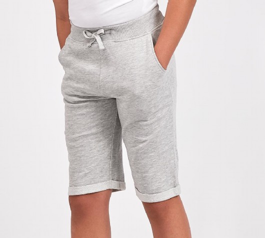 Guess Junior Fleece Short | Grey | Footasylum