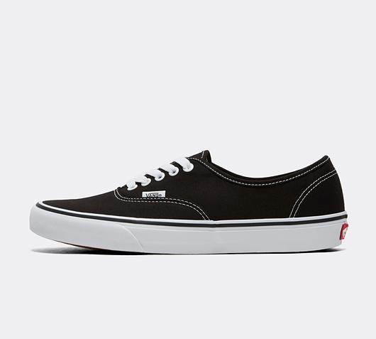 Vans Authentic Trainer | Black / White | Footasylum