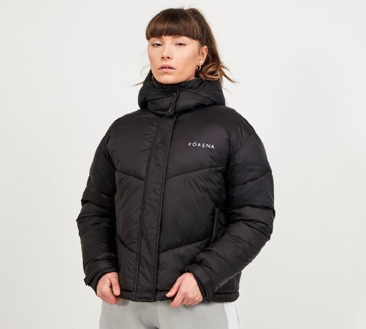 Forena Womens Mia Slouch Jacket | Black | Footasylum