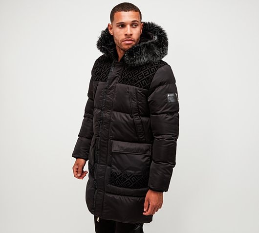 og stack longline puffer jacket | Og stack longline puffer jacket