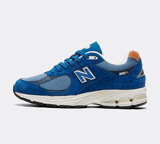 New Balance 2002R Trainer | Blue / Terracotta / White | Footasylum