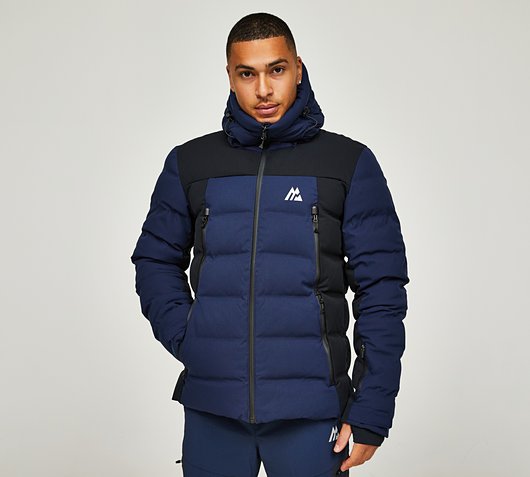 Montirex Arcs Jacket | Midnight Blue | Footasylum