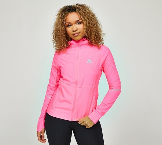 Montirex Womens Speed 2.0 Windbreaker | Neon Pink | Footasylum