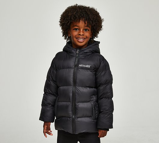 Métissier Nursery Braden Puffer Jacket | Jet Black | Footasylum