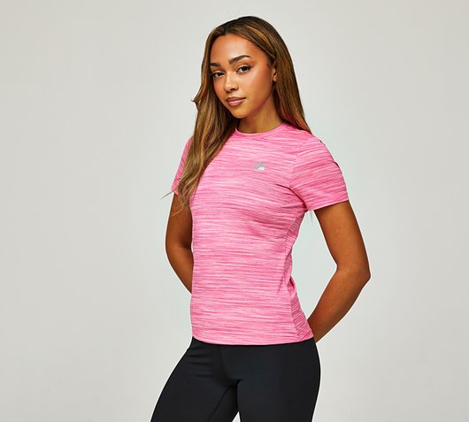 Montirex Womens Icon Lite T-Shirt | Fuchsia / Candy Floss / Pink Rose ...