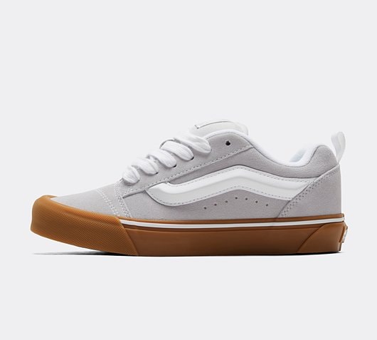 Vans Womens Knu Skool Trainer | Lunar Rock | Footasylum