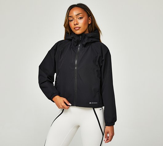 Monterrain Womens Embrace Light Jacket | Jet Black | Footasylum