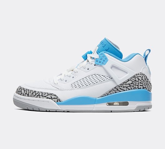 Jordan Spizike Low Trainer | White / University Blue / Wolf Grey ...