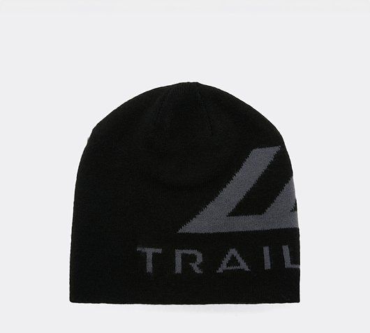 Trailberg Peak Reversible Beanie | Black | Footasylum