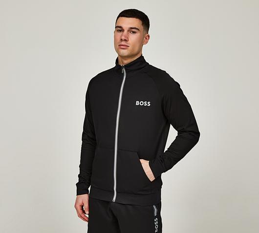 Vans Authentic Jacket | Black / Grey | Footasylum