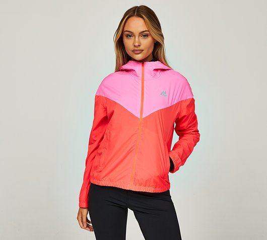 Montirex Womens Move Windbreaker | Fuchsia / Shocking Pink | Footasylum