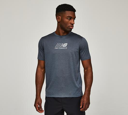 New Balance Athletics Graphic T-Shirt | Grey | Footasylum