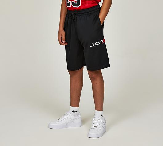 Jordan Junior Baseline Mesh Short | Black | Footasylum