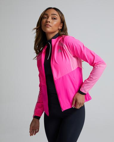 Montirex Womens Ultima Windbreaker Jacket | Neon Pink / Fuchsia ...