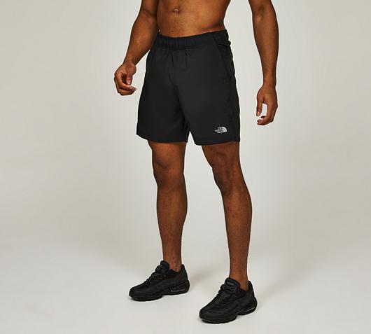 The North Face 24/7 7 Inch Short | Black | Footasylum