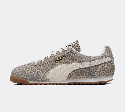 Puma Womens Arizona Trainer | Leopard / Black | Footasylum