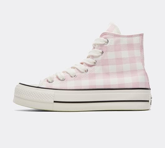 Converse Womens Chuck Taylor All Star Lift Hi Trainer | Vintage White ...