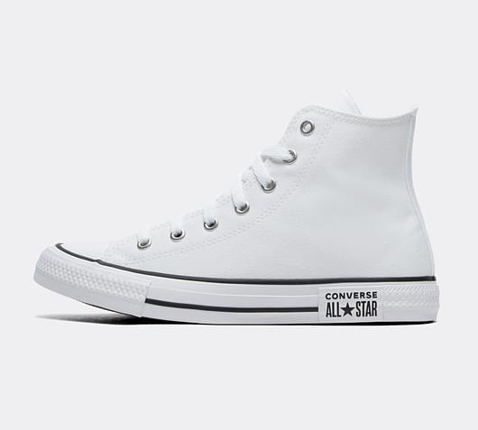 Converse Junior Chuck Taylor All Star Logo Play Trainer | White / Black ...