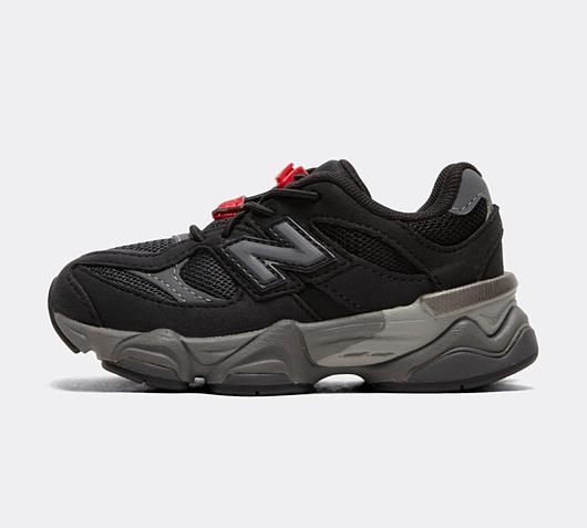 New Balance Nursery 9060 Trainer | Black / Grey | Footasylum
