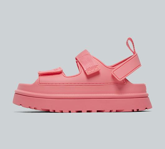 Ugg Womens GoldenGlow Sandal | Tropical Pink | Footasylum