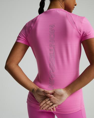 Monterrain Womens Lyder 2.0 Sports T-Shirt | Super Pink | Footasylum