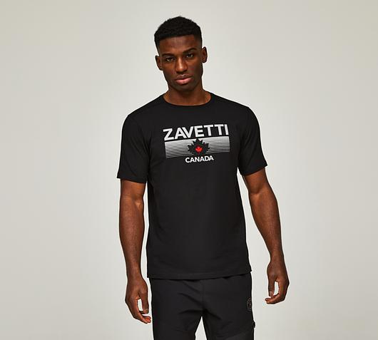Zavetti Canada Exantro T-Shirt | Jet Black | Footasylum