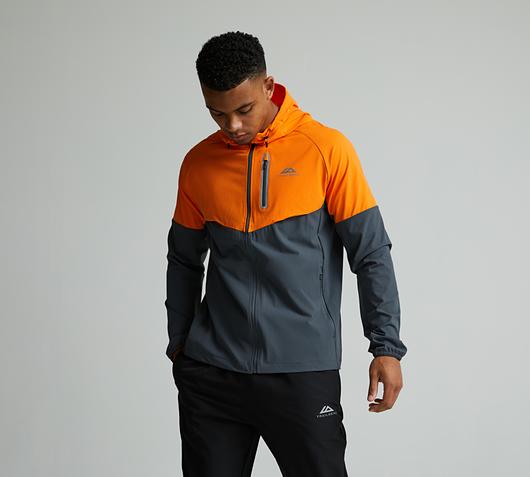 Trailberg Cloud Hoodie | Iron Gate / Orange Peel | Footasylum