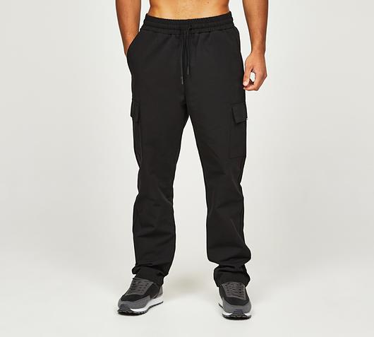 Closure London Ripstop Open Hem Cargo Pant | Black | Footasylum