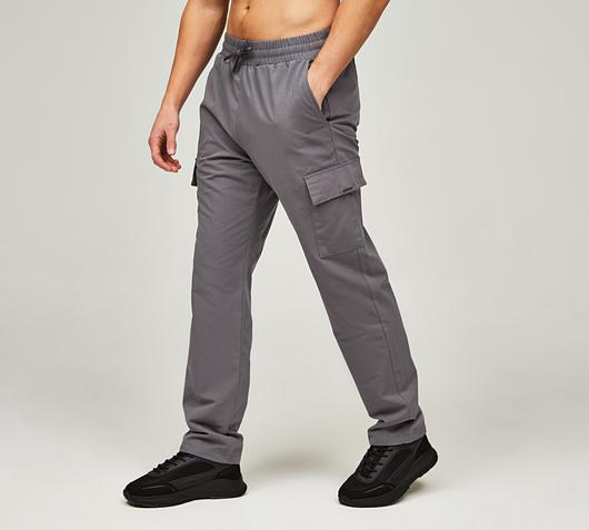 Closure London Ripstop Open Hem Cargo Pant | Charcoal | Footasylum