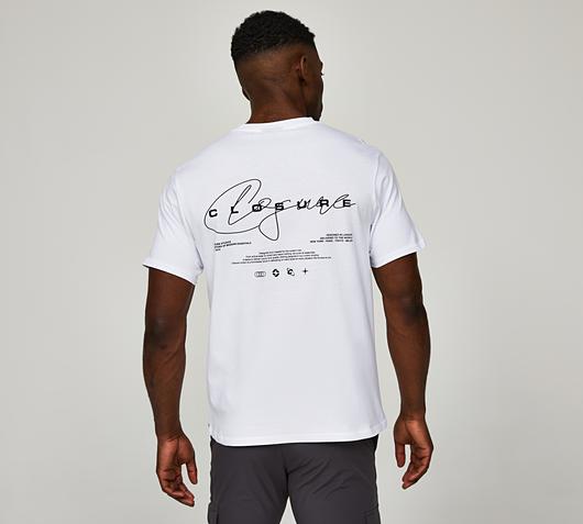 Closure London Signature Studios T-Shirt | White | Footasylum