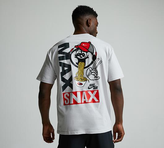 Nike Max Snax T-Shirt | Vast Grey | Footasylum