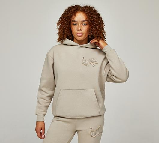 Forena Womens More Soul Overhead Hoodie | Dove / Leafless Tree | Footasylum