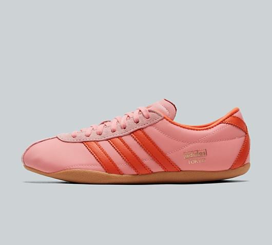 adidas Originals Womens Tokyo Trainer | Semi Pink Spark / Orange / Gold ...
