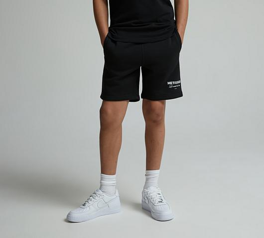 Métissier Junior Konrad Short | Jet Black. | Footasylum