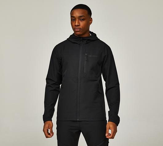 Métissier Nevio Hooded Track Top | Jet Black | Footasylum