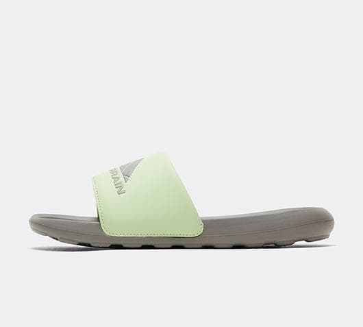 Monterrain Fuji Slide | Grey / Patina Green / Grey | Footasylum