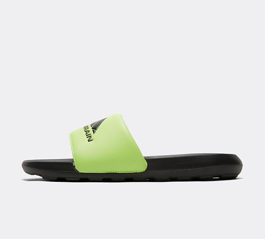Monterrain Fuji Slide | Black / Lime | Footasylum