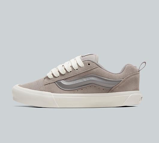 Vans Knu Skool Trainer | Suede Grey | Footasylum