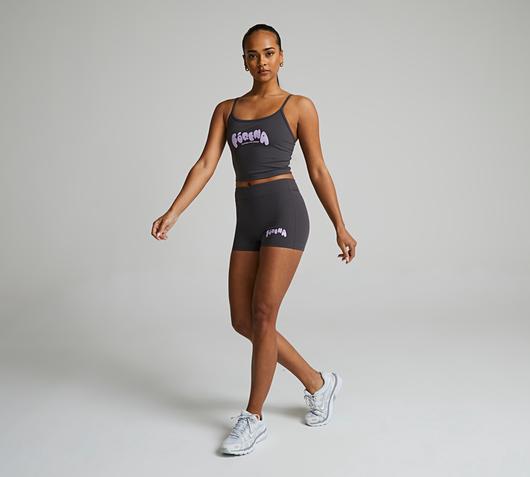 Forena Womens Designed For Comfort 3.5 Inch Short | Asphalt | Footasylum
