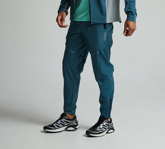 OEX Aspect Track Pant | Slate Blue | Footasylum