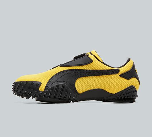 Puma Womens Mostro OG Trainer | Pele Yellow / Puma Black | Footasylum