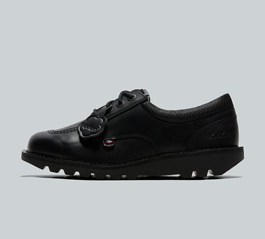 Kickers Kick Low Tek Shoe | Black | Footasylum