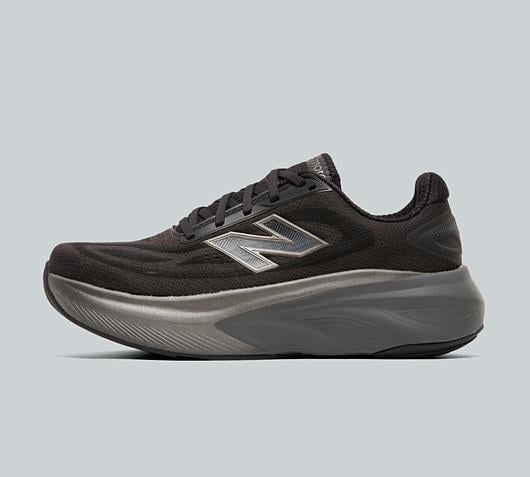 New Balance Fresh Foam X More v6 Trainer | Black / Grey | Footasylum
