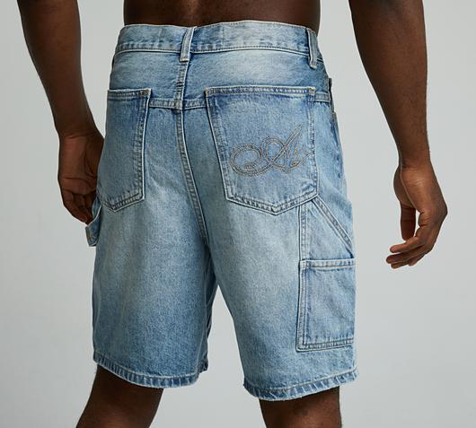 Authorized Carpenter Denim Short | Stonewash | Footasylum