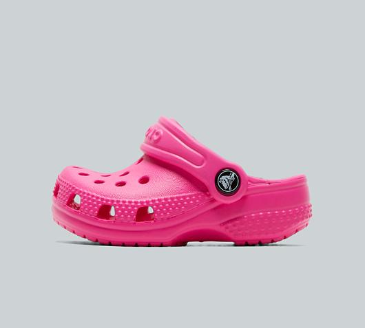 Crocs Nursery Littles Classic Clog | Pink Crush | Footasylum
