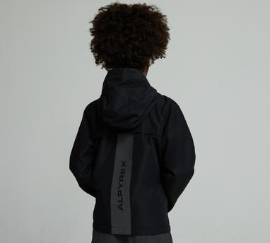 Alpyrex Nursery Astro Lined Windbreaker | Jet Black | Footasylum