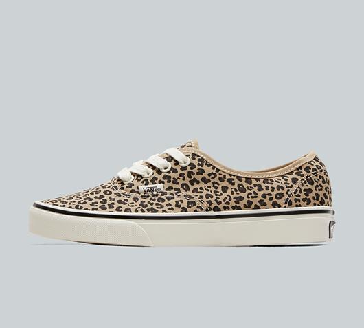 Vans Womens Authentic Trainer | Leopard | Footasylum