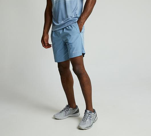Monterrain Rush 2.0 Woven Running Short | Faded Denim | Footasylum